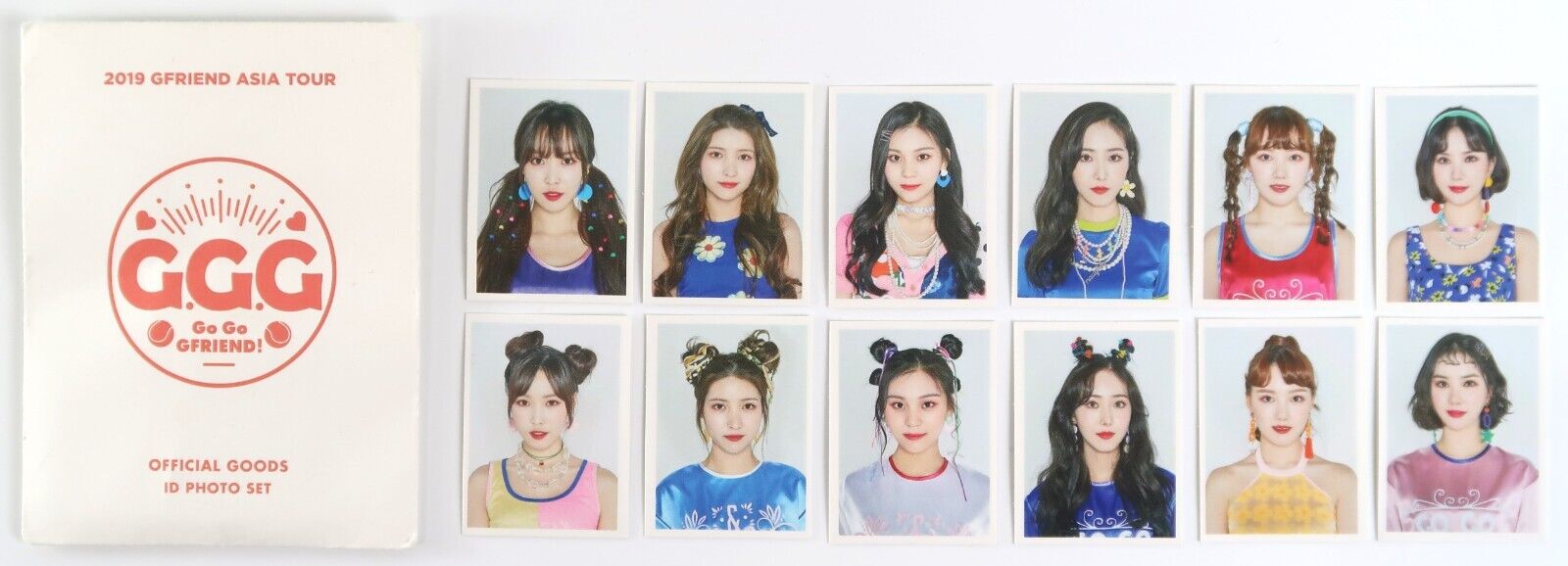 Go GO GFRIEND 2019 Asia Tour ID Photo Set Official Goods - Korea Disco