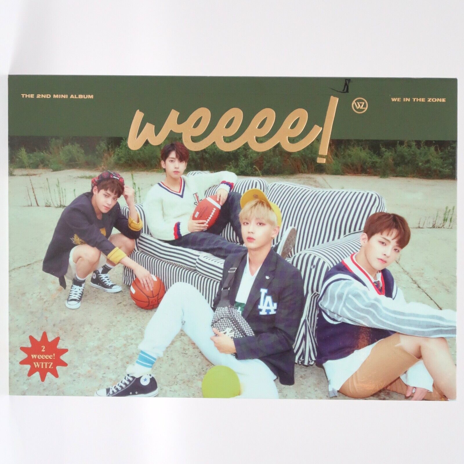 We In The Zone - Weeee! Signed Autographed CD Mini Album Promo K-Pop 2019 - Korea Disco