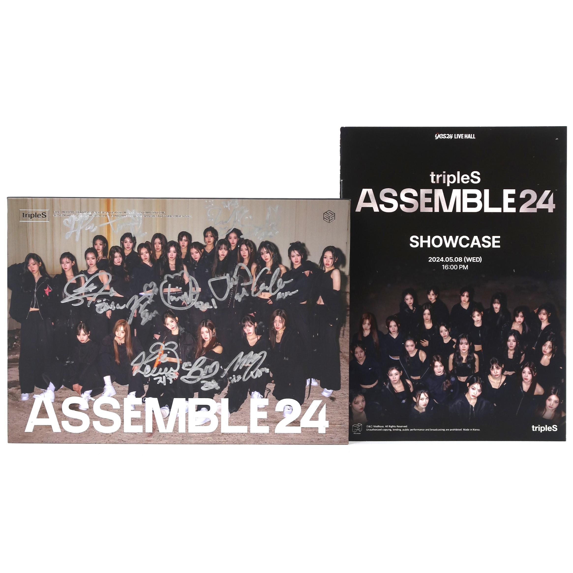 TripleS - Assemble 24 All Members Signed Album + Showcase Booklet CD ...