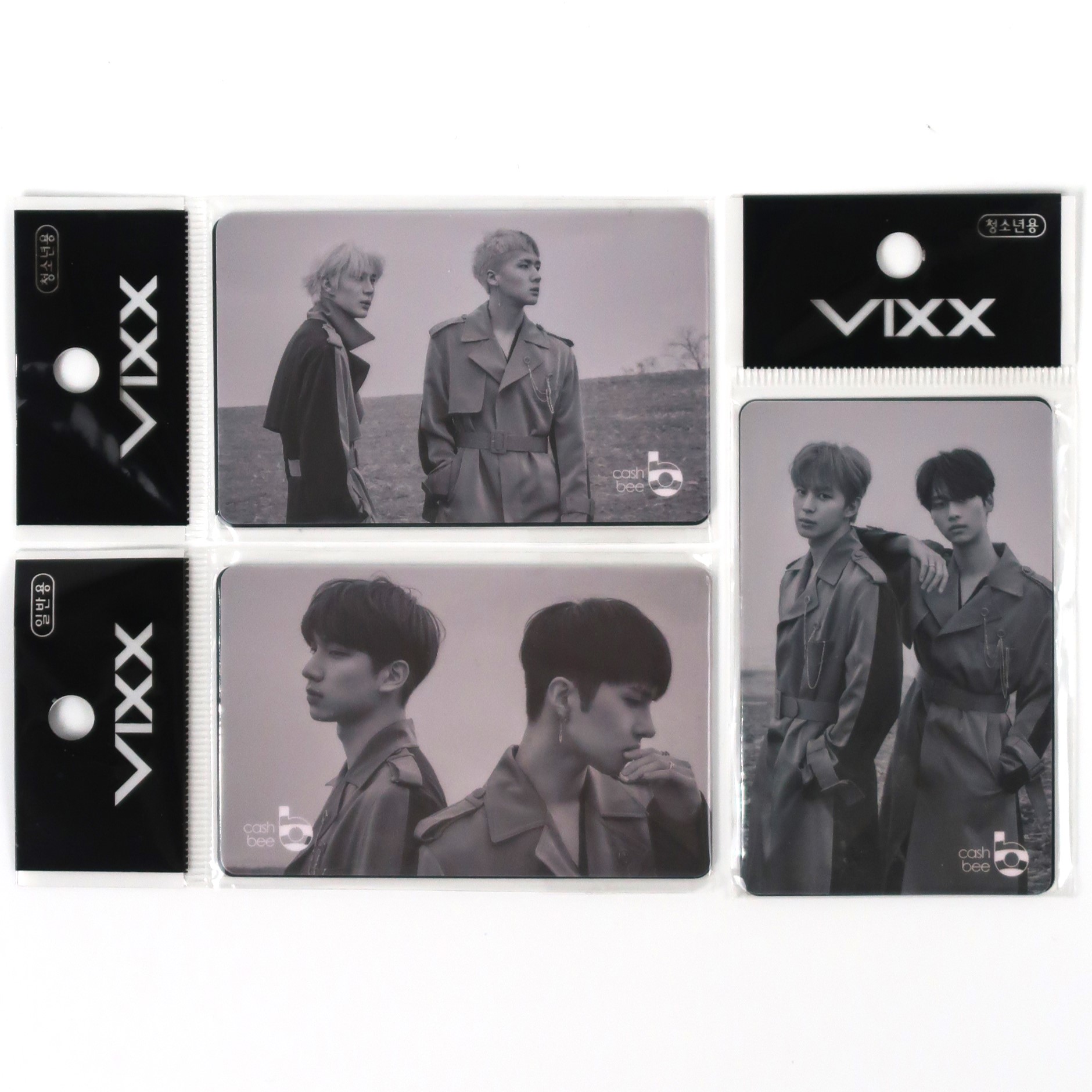 Vixx Cashbee Korea Traffic Card Set of 3 - Korea Disco