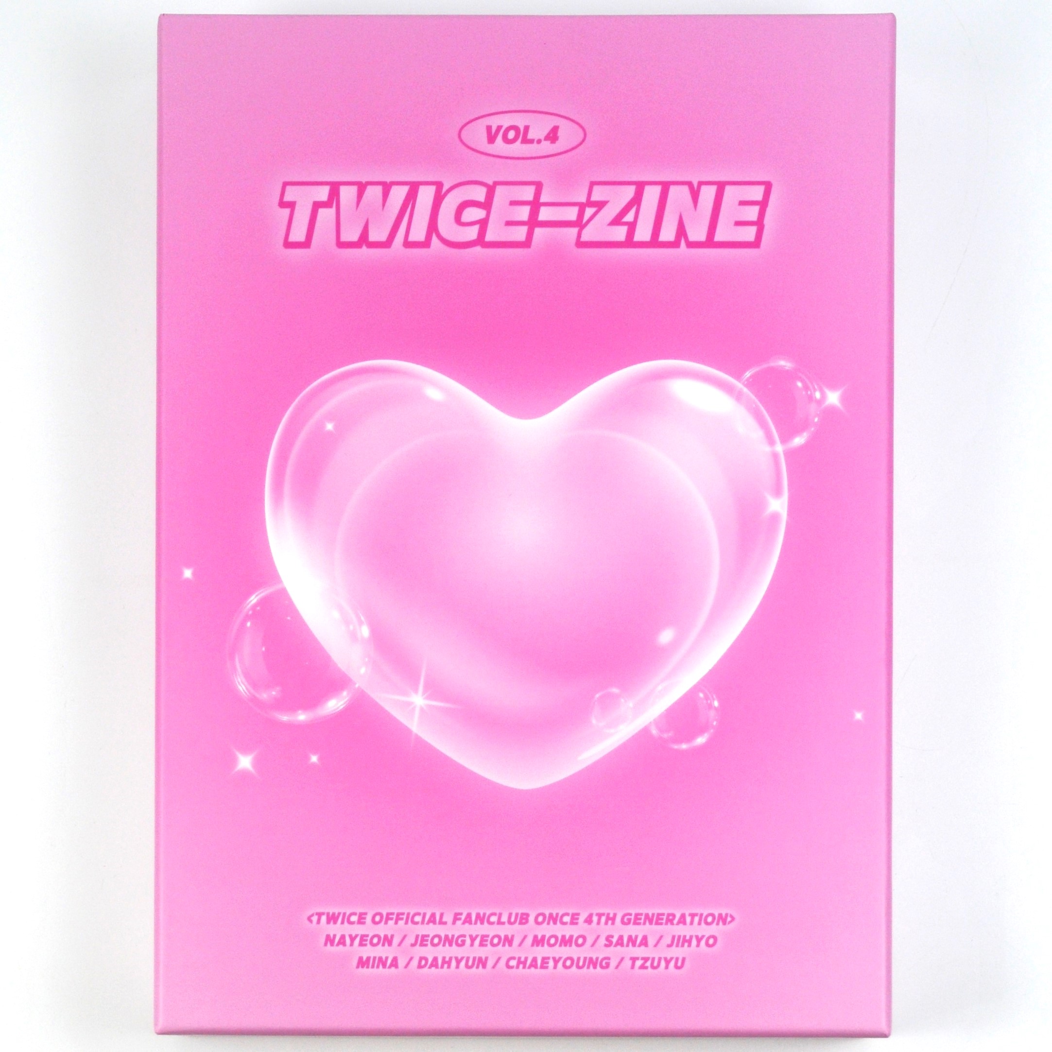 Twice Twice-Zine Vol. 4 Once 4th Generation Official Fanclub Kit Goods 2023 - Korea Disco
