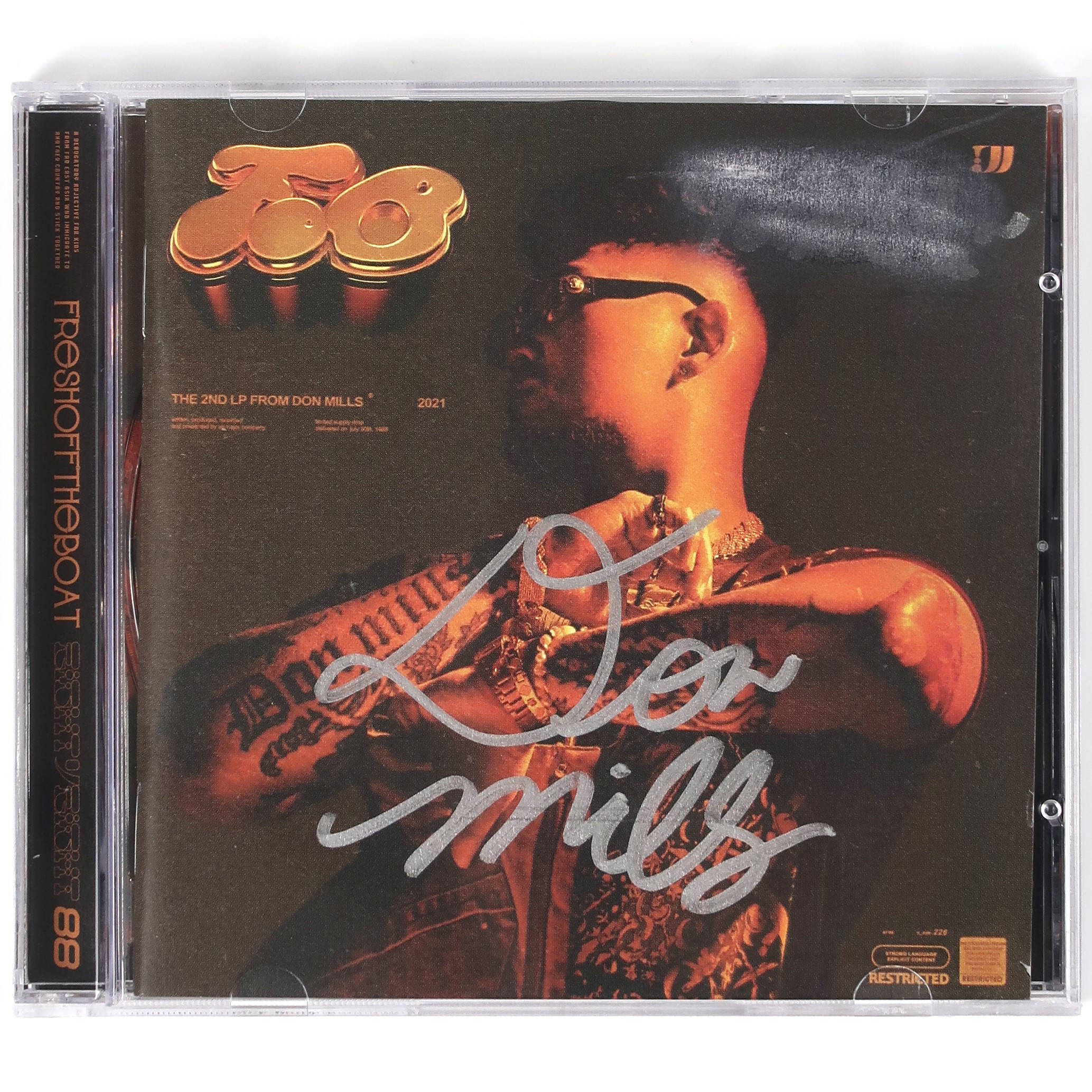 Don Mills - F.O.B Signed Autographed Album CD K-Rap Korean Hip Hop 2021 ...