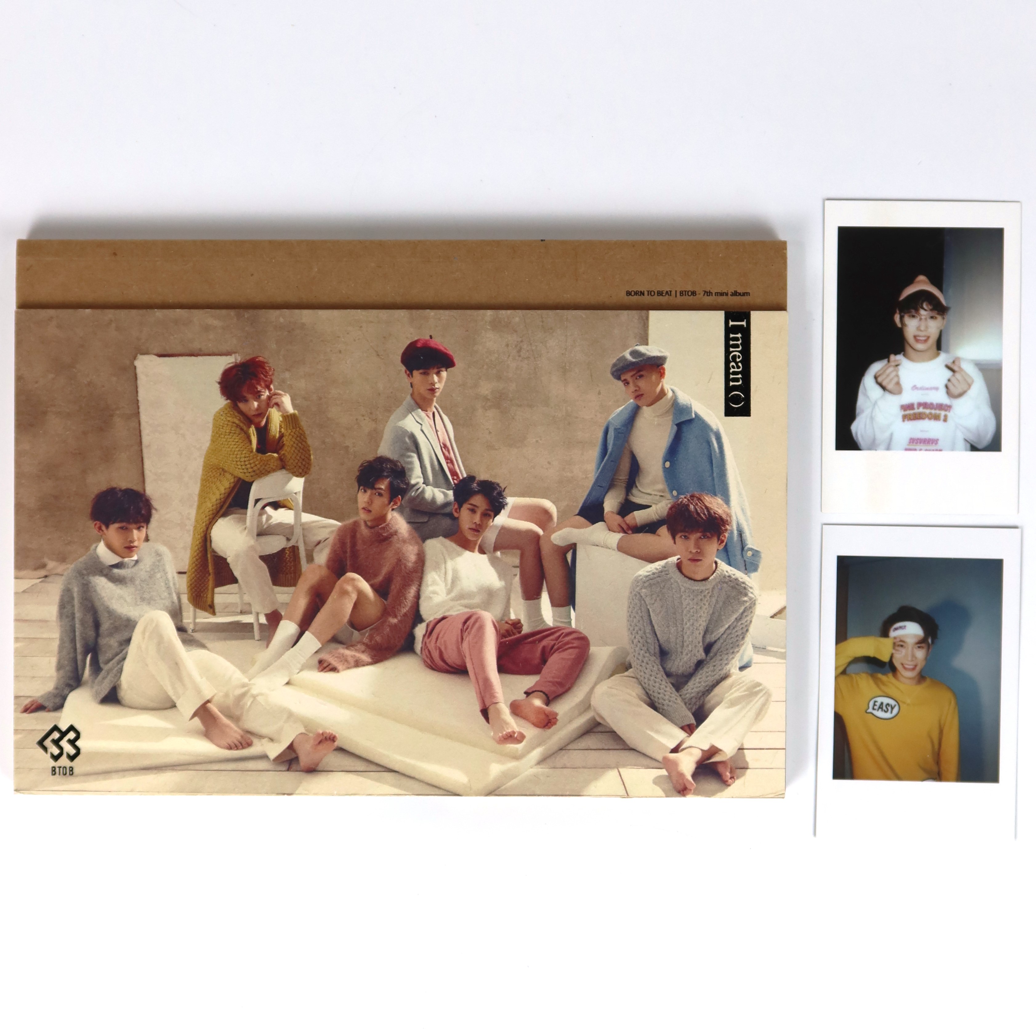 BTOB - I Mean 7th Mini Album CD Hyunsik + Eunkwang PC K-Pop 2015 - Korea Disco