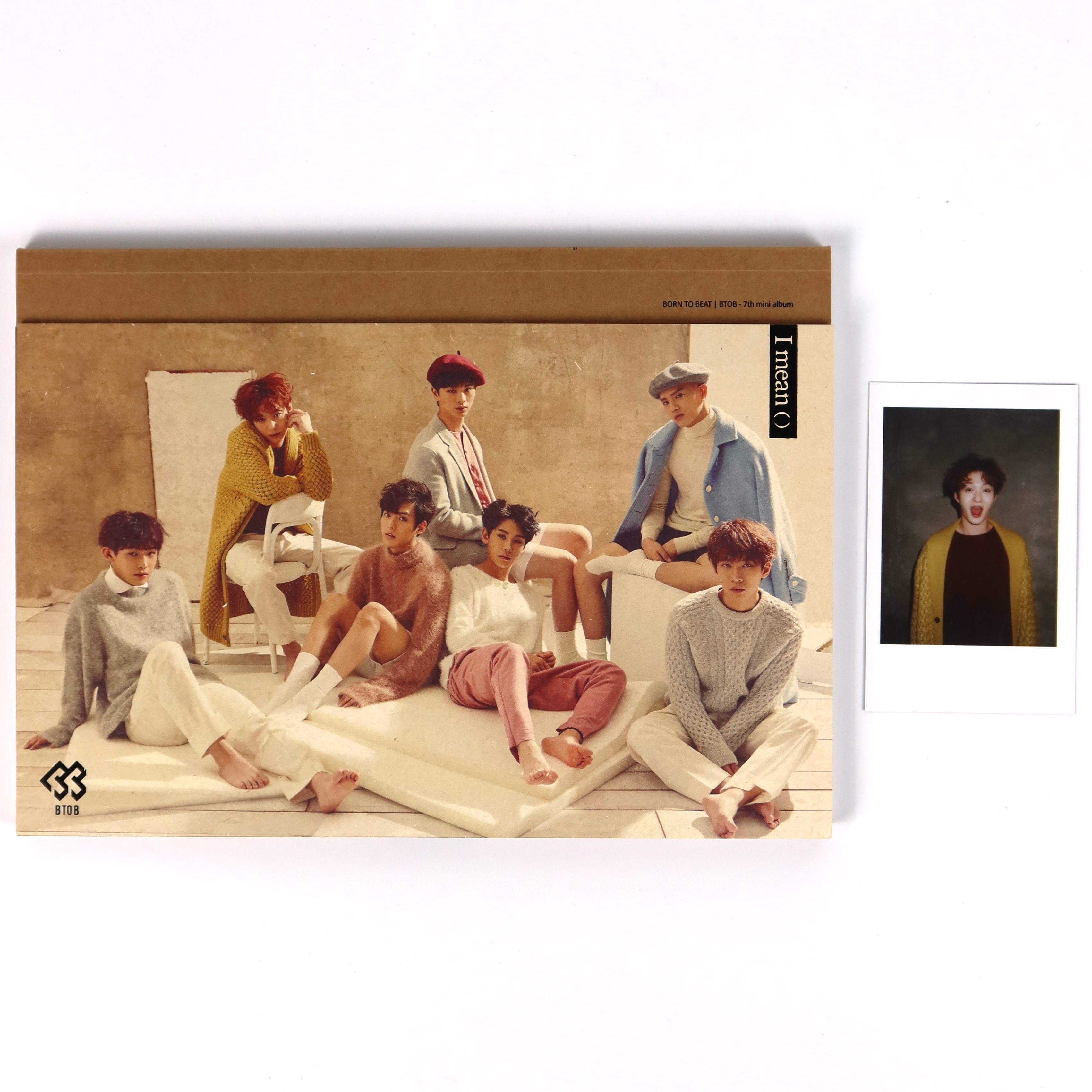 BTOB - I Mean 7th Mini Album CD + Changsub PC K-Pop 2015 - Korea Disco