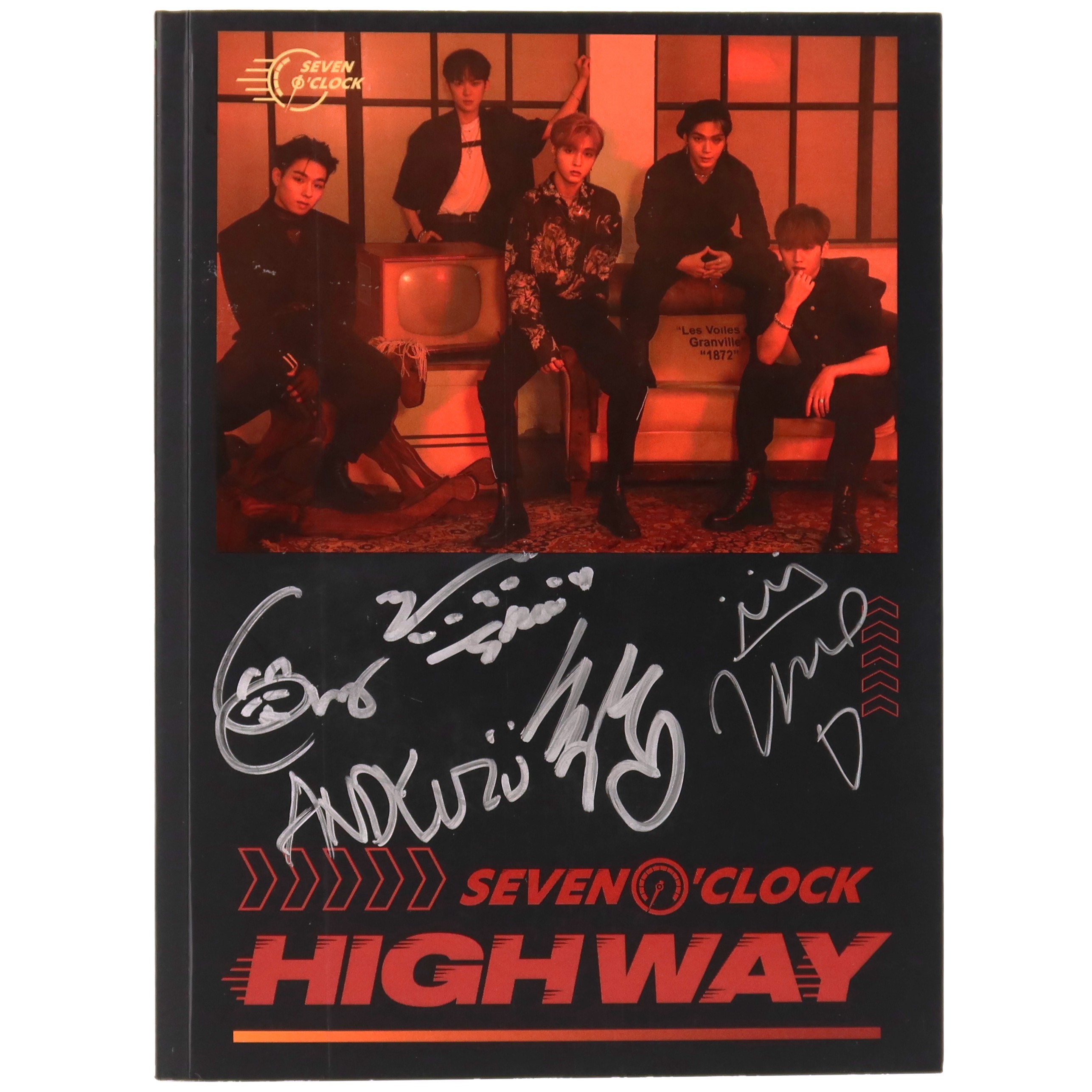 Seven O'Clock - Highway Signed Autographed CD Album Promo 2020 O Clock ...
