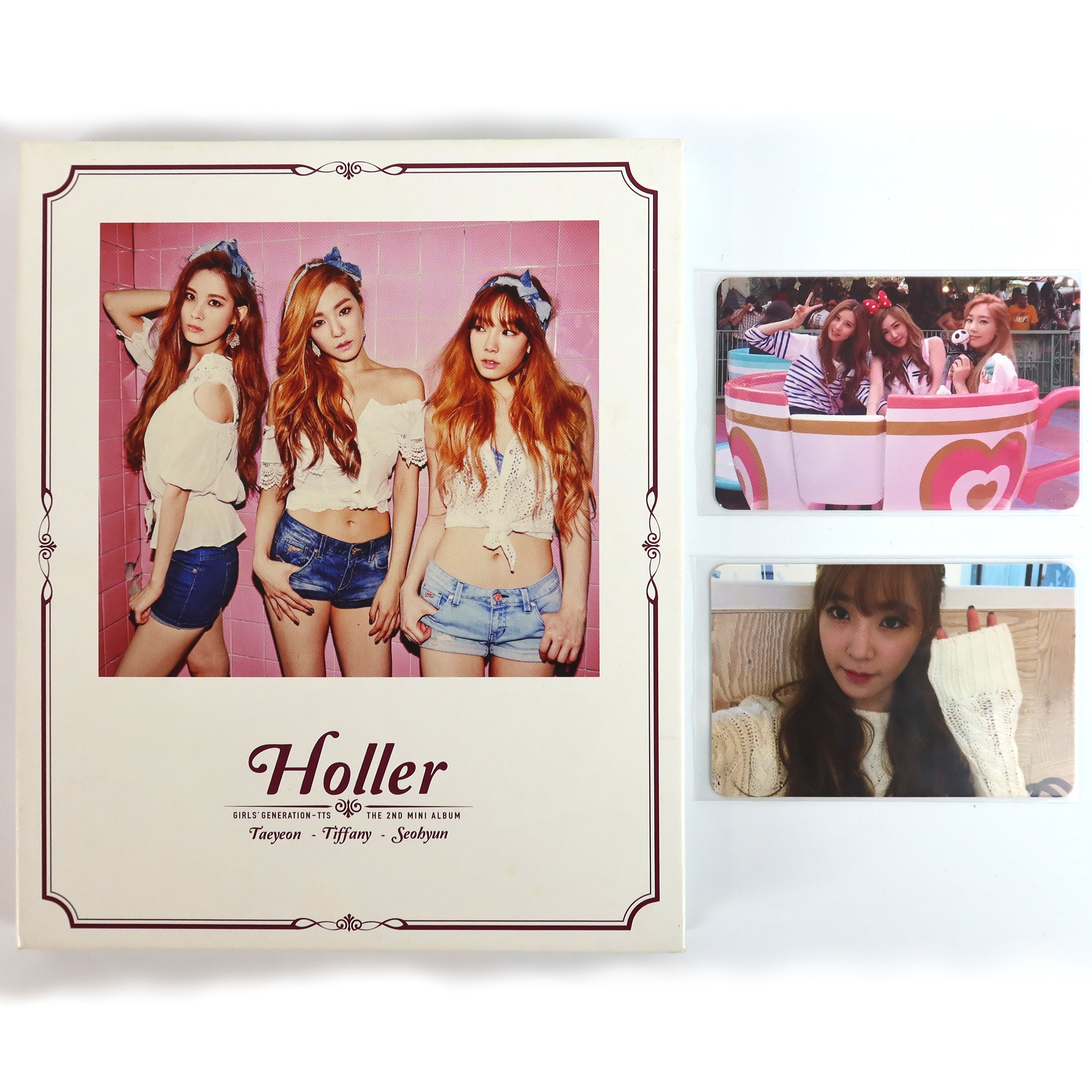 Girls' Generation TTS - Holler 2nd Mini Album CD + Photocards K-Pop ...